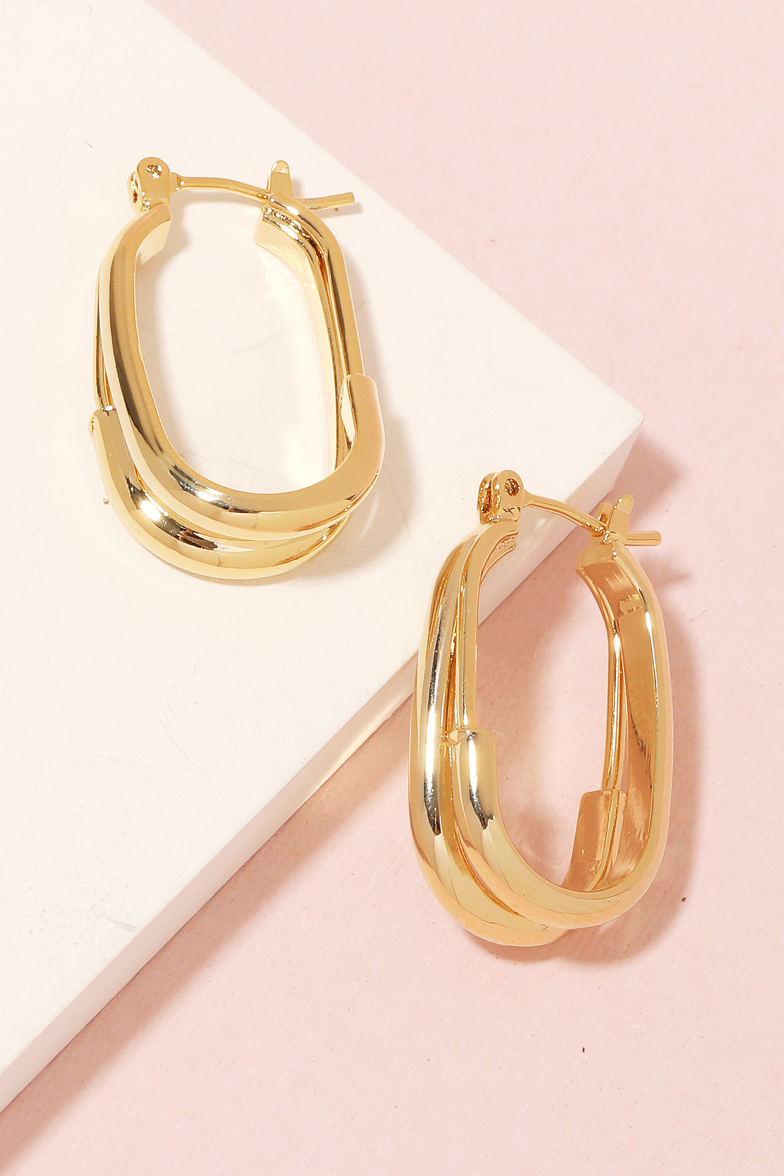 G Pincatch Double Hoop Earrings