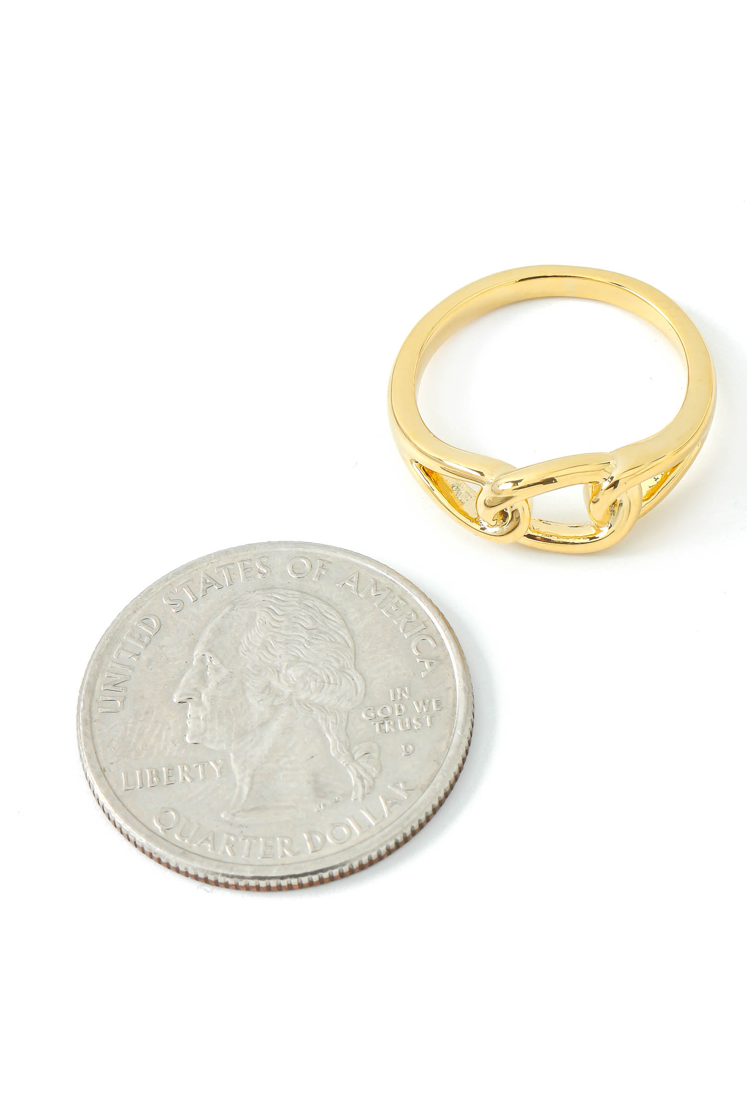 G Solid Chain Signet Band Ring - New Arrivals