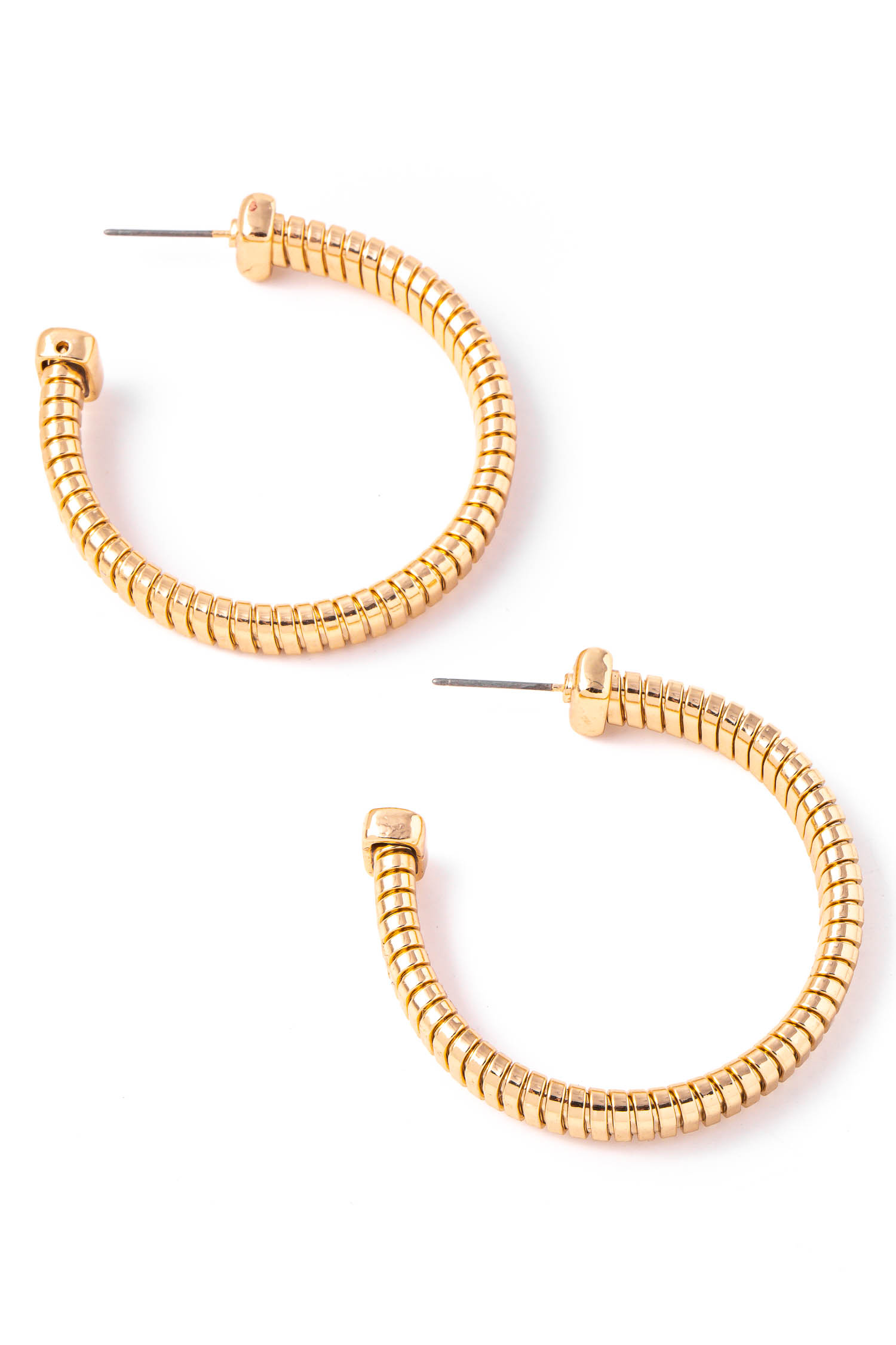 G Thick Snake Chain Hoop Earrings - New Arrivals