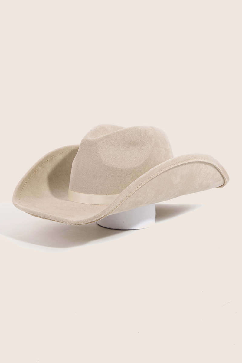 TP Ribbon Flower Band Cowboy Hat - Cowboy Hats